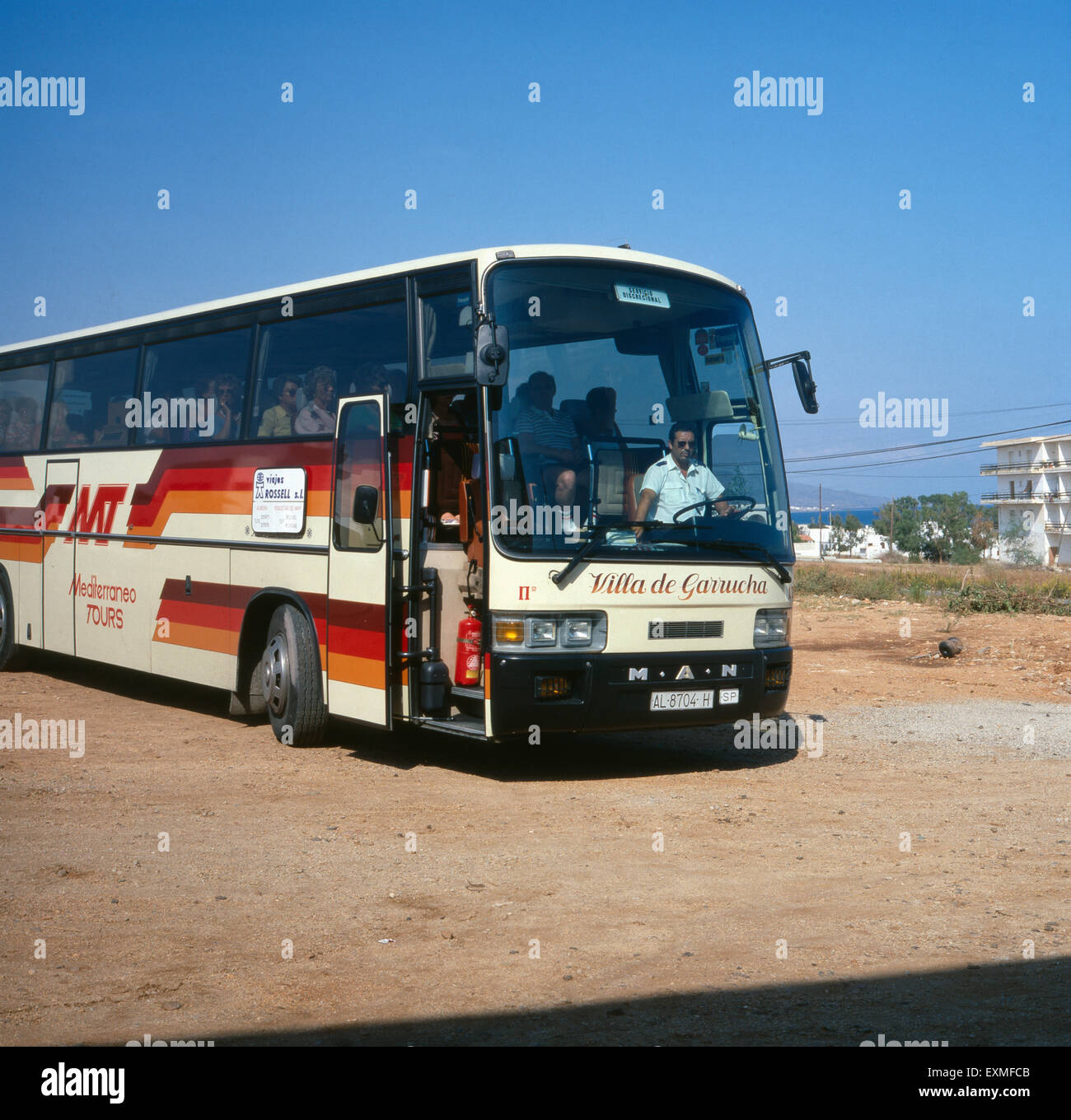 1980s tour bus hi-res stock photography and images - Alamy
