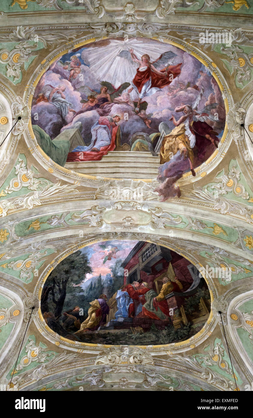 Church ceiling painting hi-res stock photography and images - Alamy