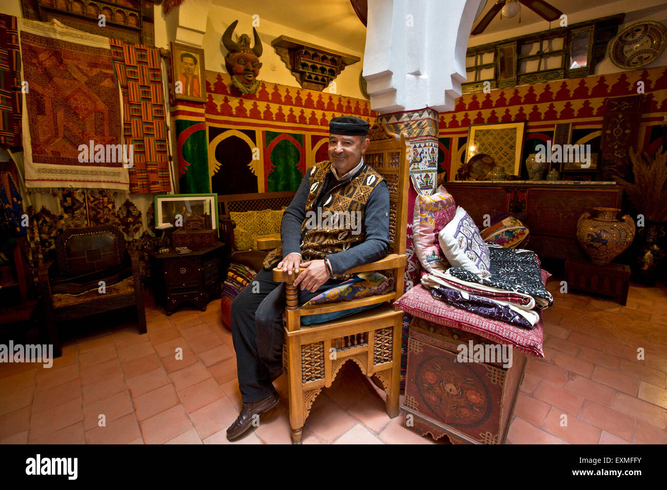 Boutique majid tangier hi-res stock photography and images - Alamy