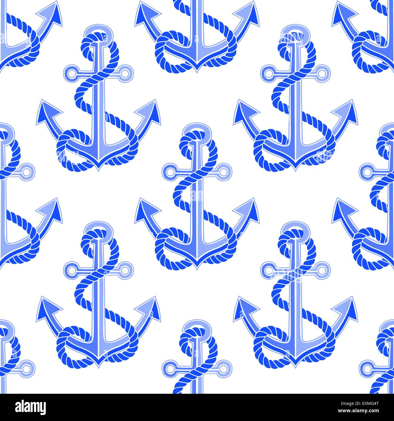 Seamless nautical pattern Stock Vector Image & Art - Alamy