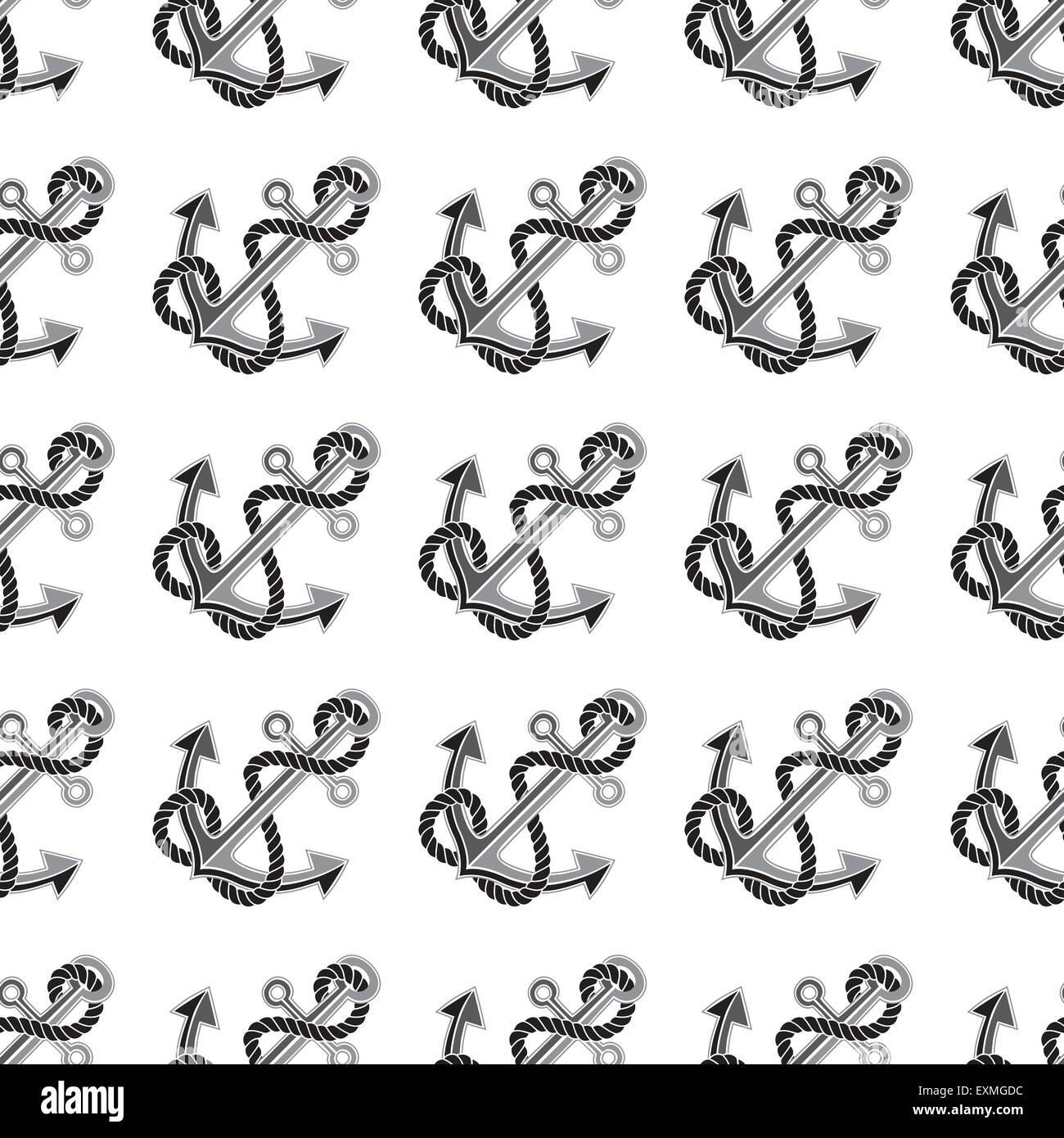 Seamless nautical pattern Stock Vector Image & Art - Alamy