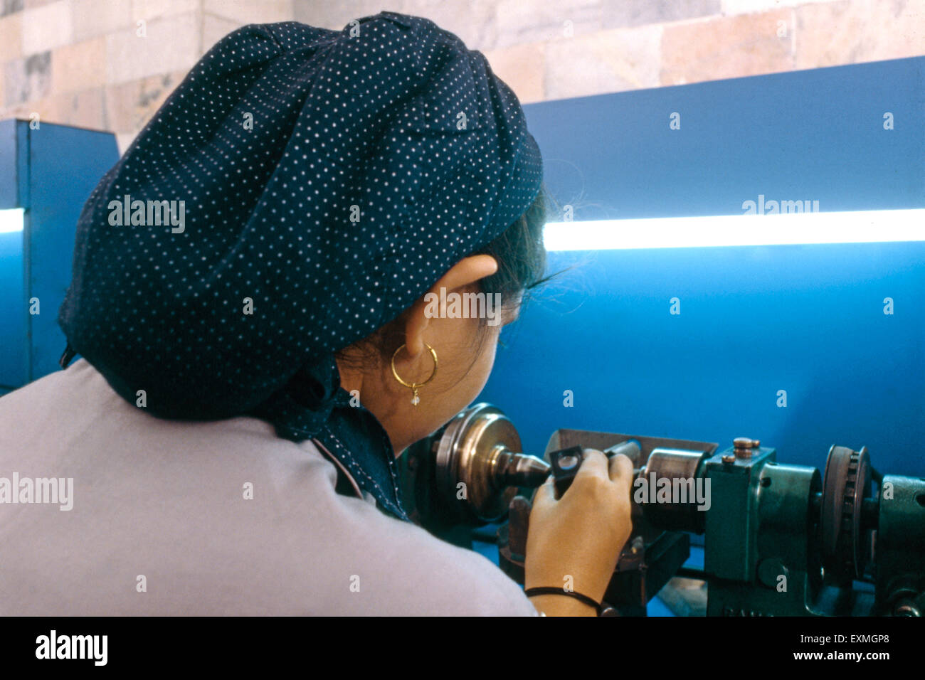 People working in diamond cutting hi-res stock photography and images ...