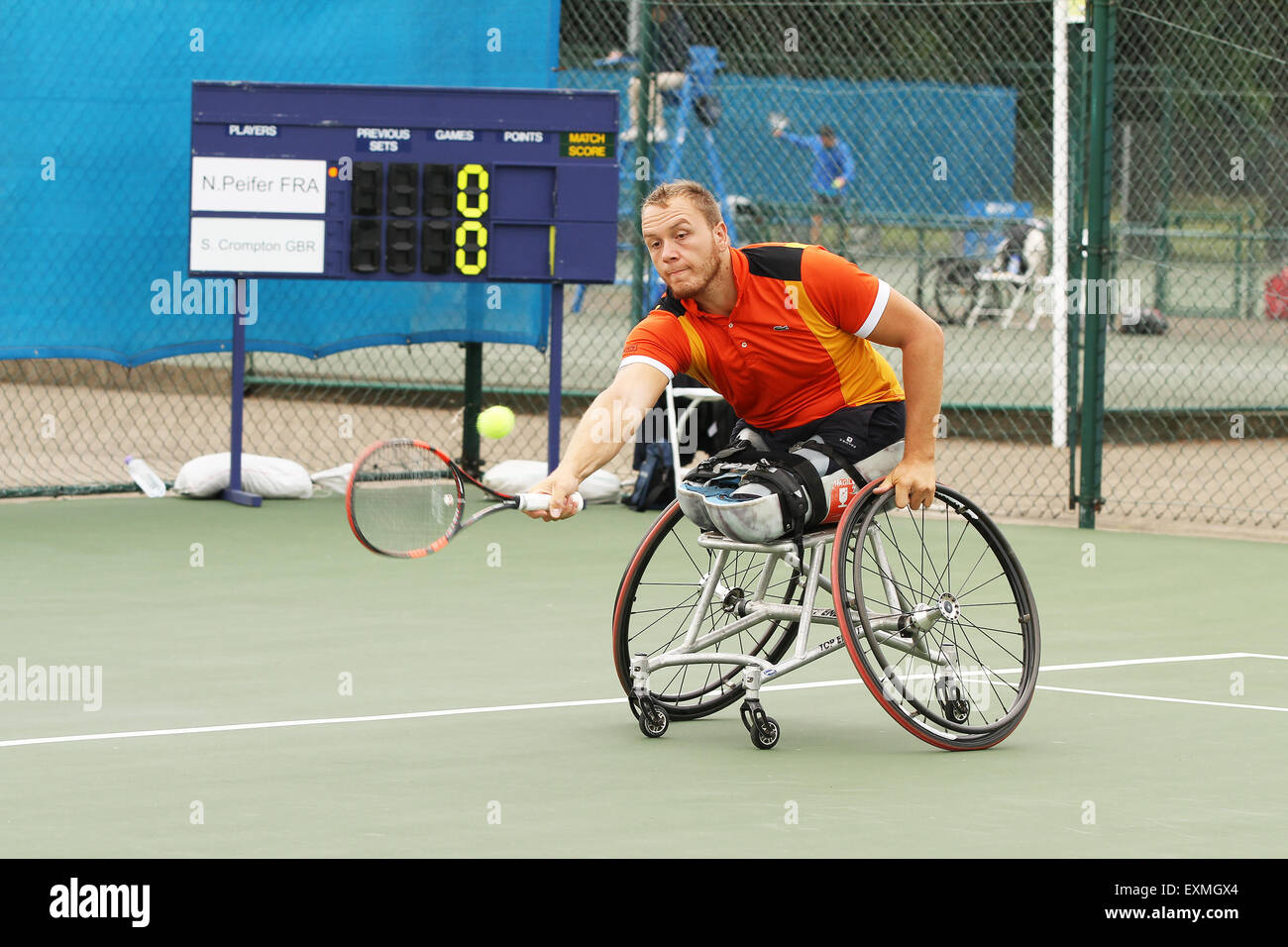 Nottingham Tennis Centre, Nottingham, UK. 15th July, 2015. British Open ...