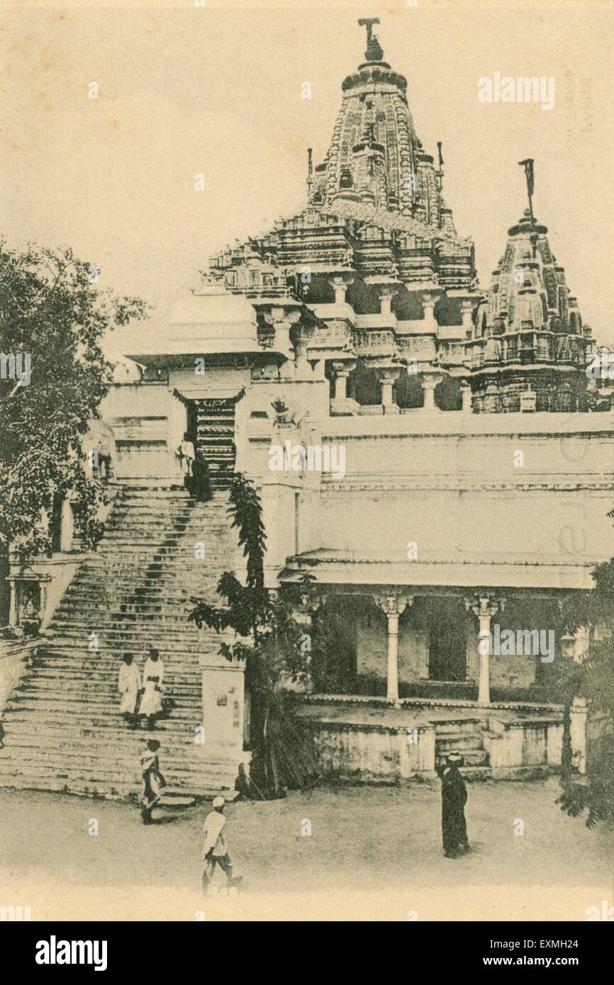 old vintage 1900s picture of Jagdish Temple , temple of Jagannath Rai ...