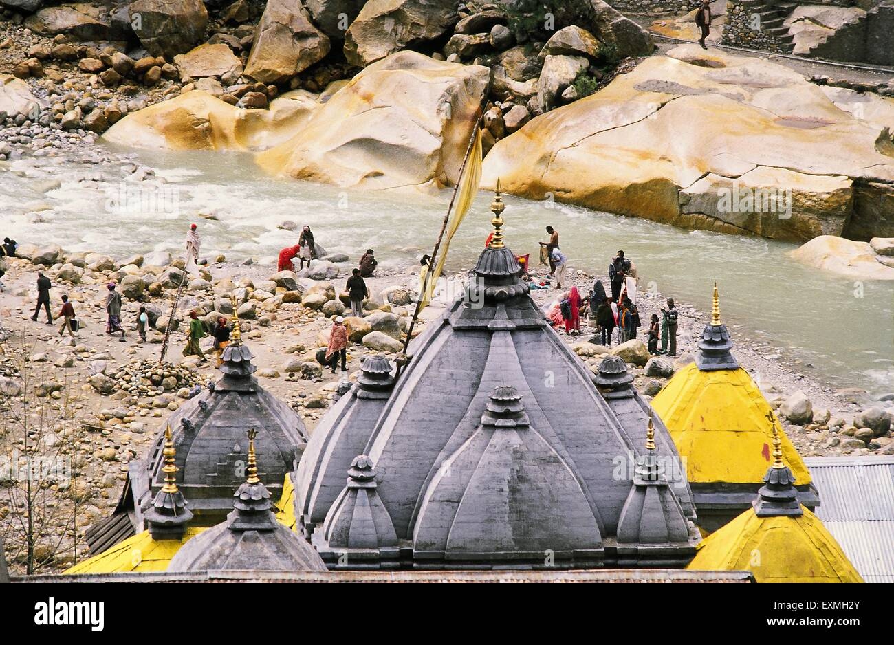 Ganga temple ; Gangotri Temple ; Gangotri ; Uttarkashi ; Uttaranchal ...