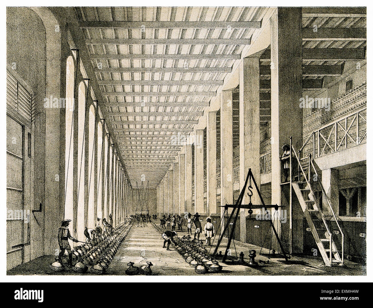 "The Examining Room" where the quality of crude Opium arrives from the ...