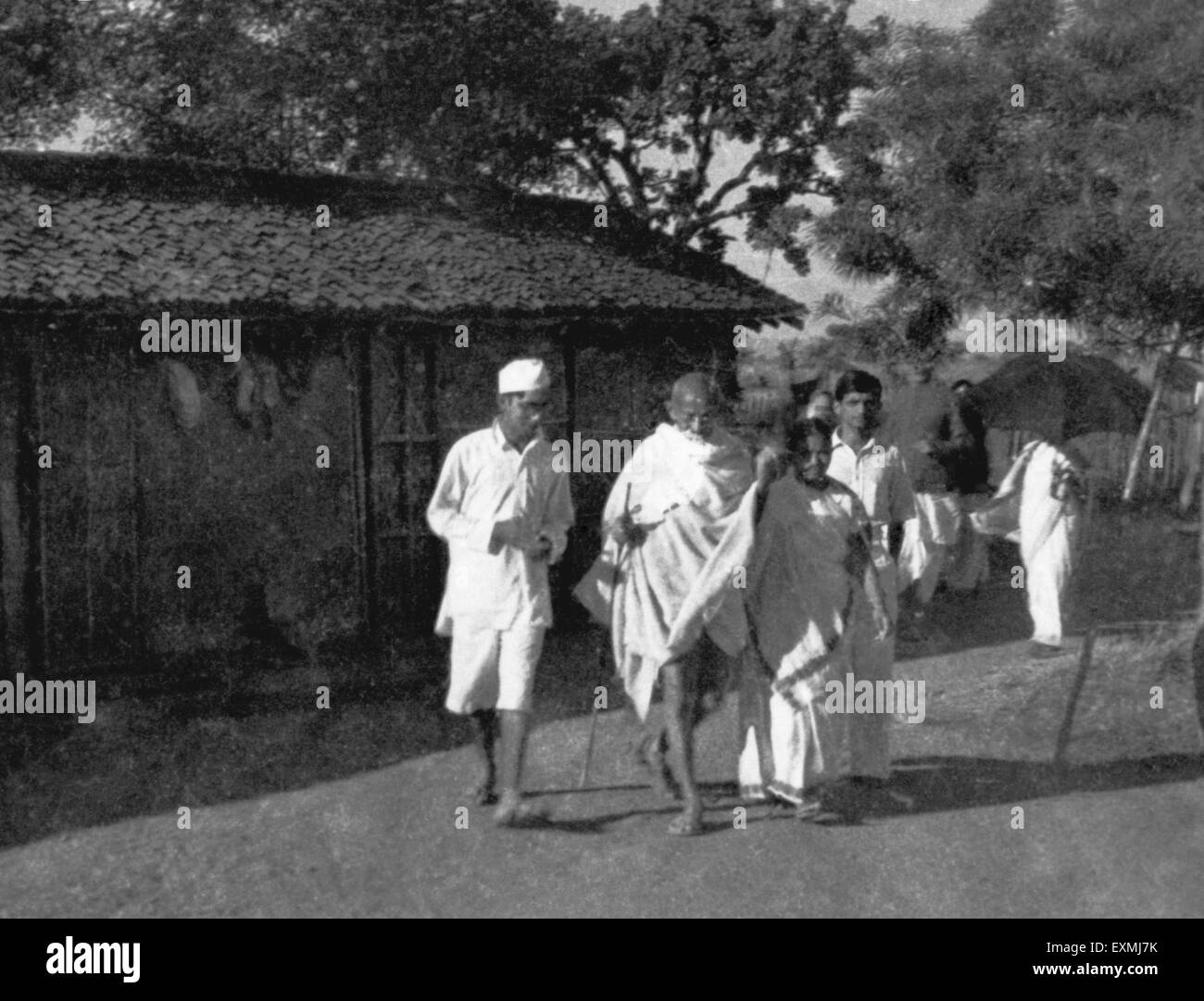 Gandhi ashram sevagram Black and White Stock Photos & Images - Alamy