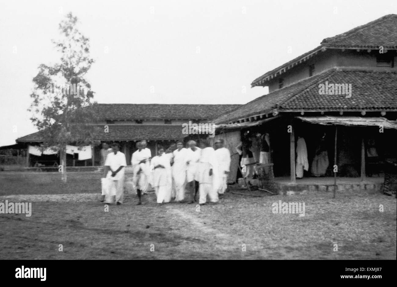 Mahatma Gandhi At Sevagram Ashram High Resolution Stock Photography and ...
