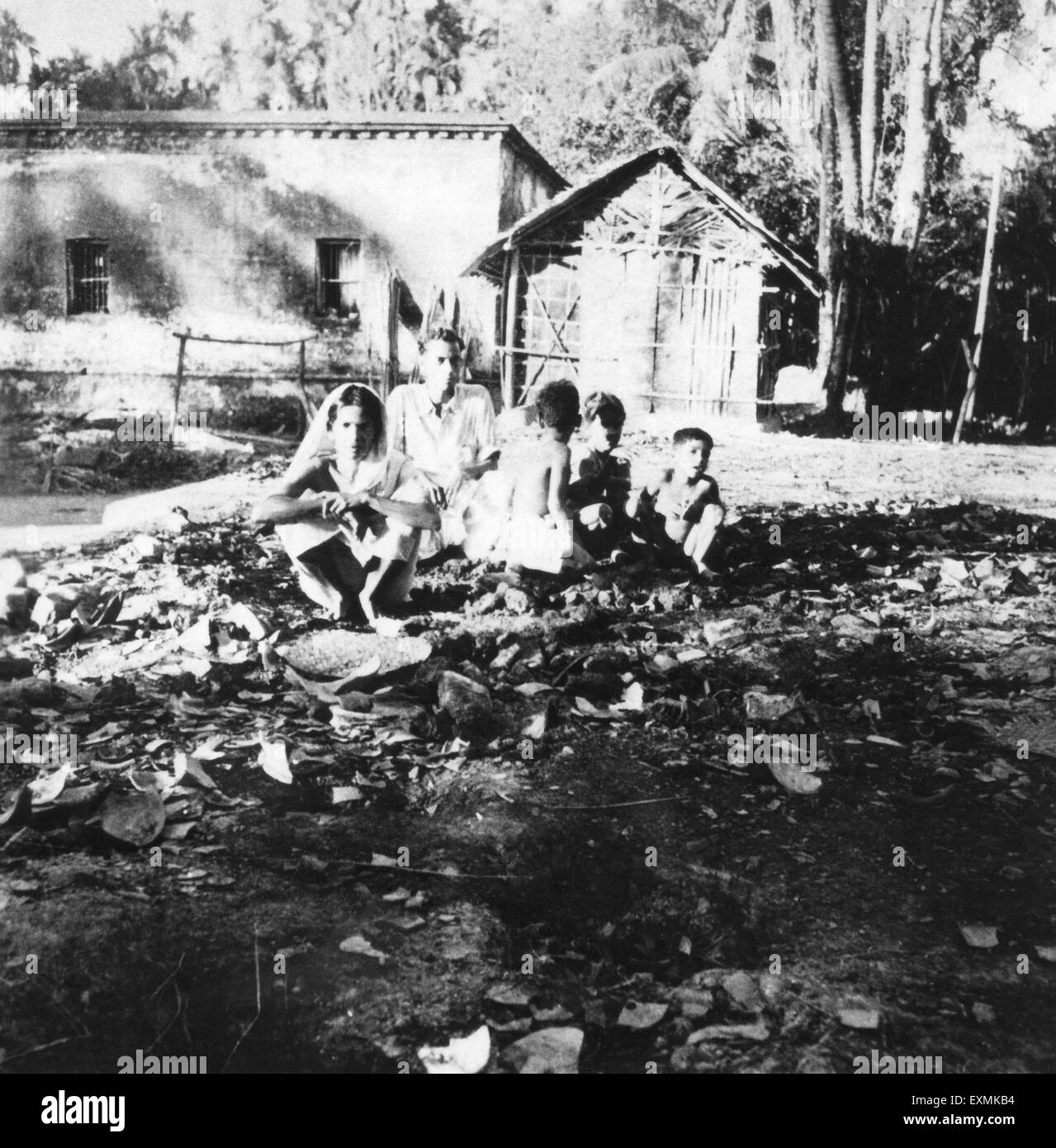 Family destruction Black and White Stock Photos & Images - Alamy