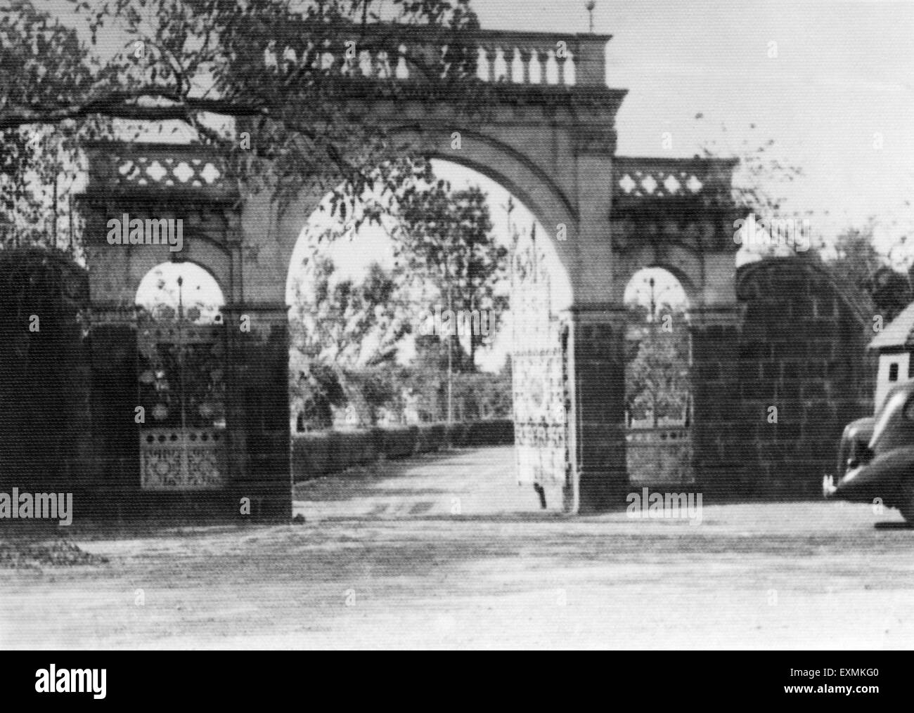 Rajwada palace Black and White Stock Photos & Images - Alamy