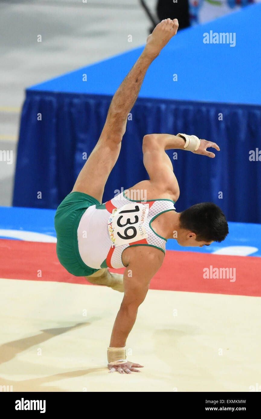 Toronto, Ontario, Canada. 14th July, 2015. DANIEL CORRAL BARRON of ...