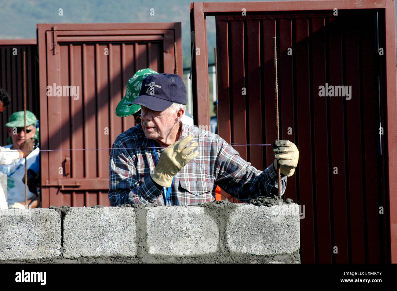 Former US president Jimmy Carter inaugurates the 23rd Jimmy Carter Work ...