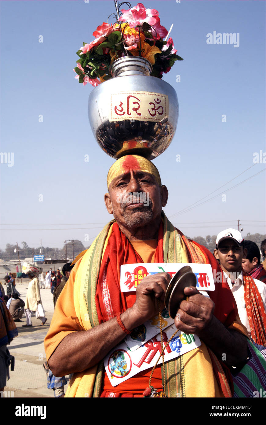 Sadhu and his musical instrument hi-res stock photography and images ...