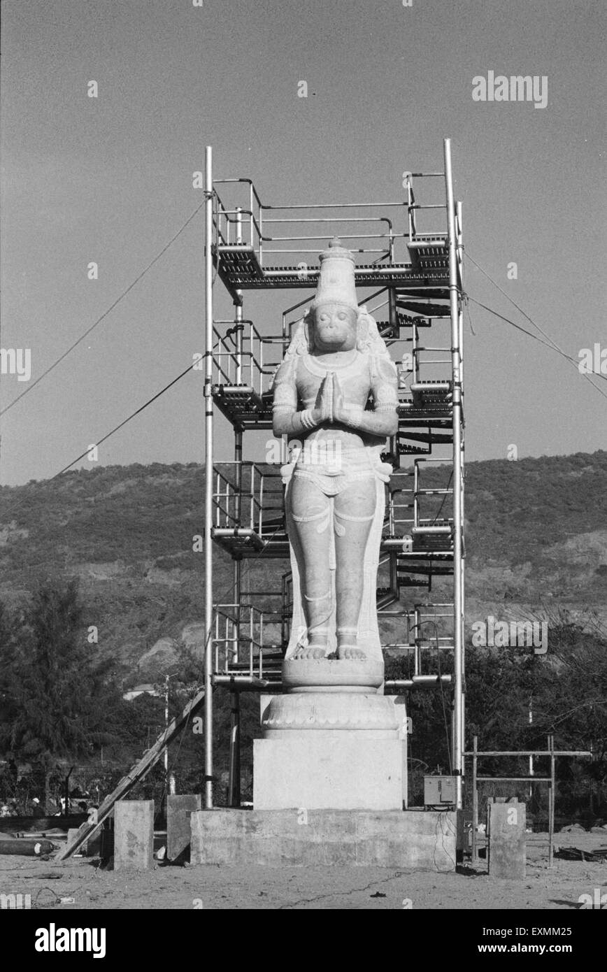 Hindu temple stone statue Black and White Stock Photos & Images - Alamy