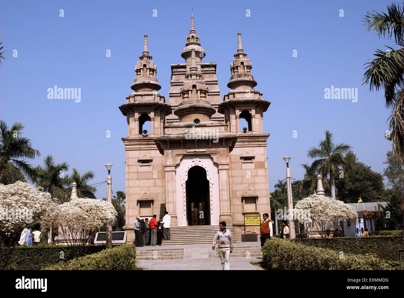 Mulagandhakuty Vihara is a modern Buddhist temple built by the ...