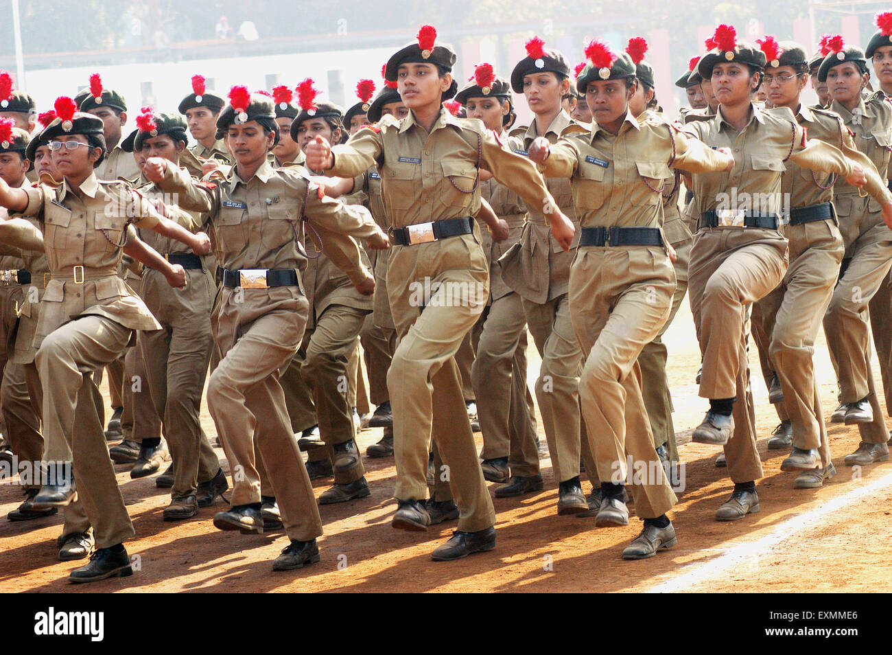 Parade rehearsal on the occasion of Republic Day celebrations at ...