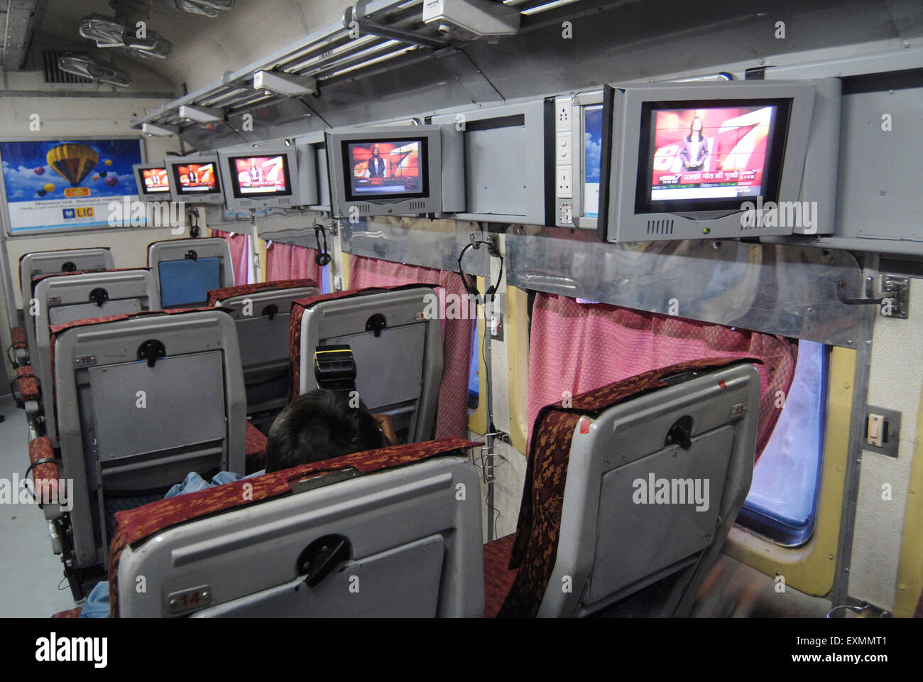 Indian Railways introduce television sets on experimental basis in one ...