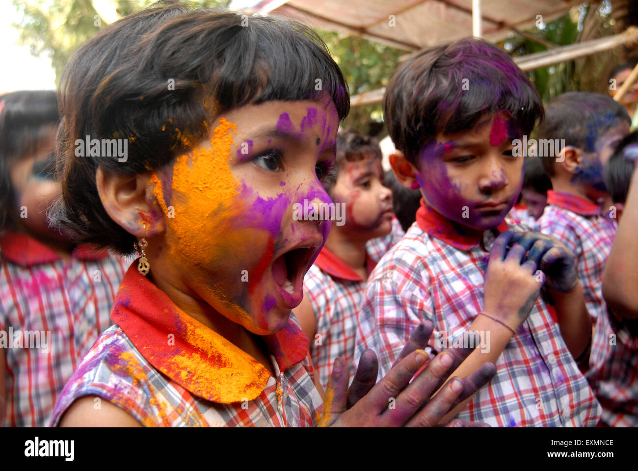 Holi Children