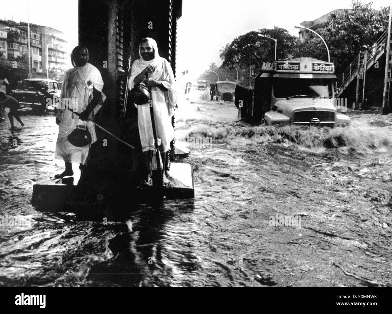 Monsoon season asia Black and White Stock Photos & Images - Alamy