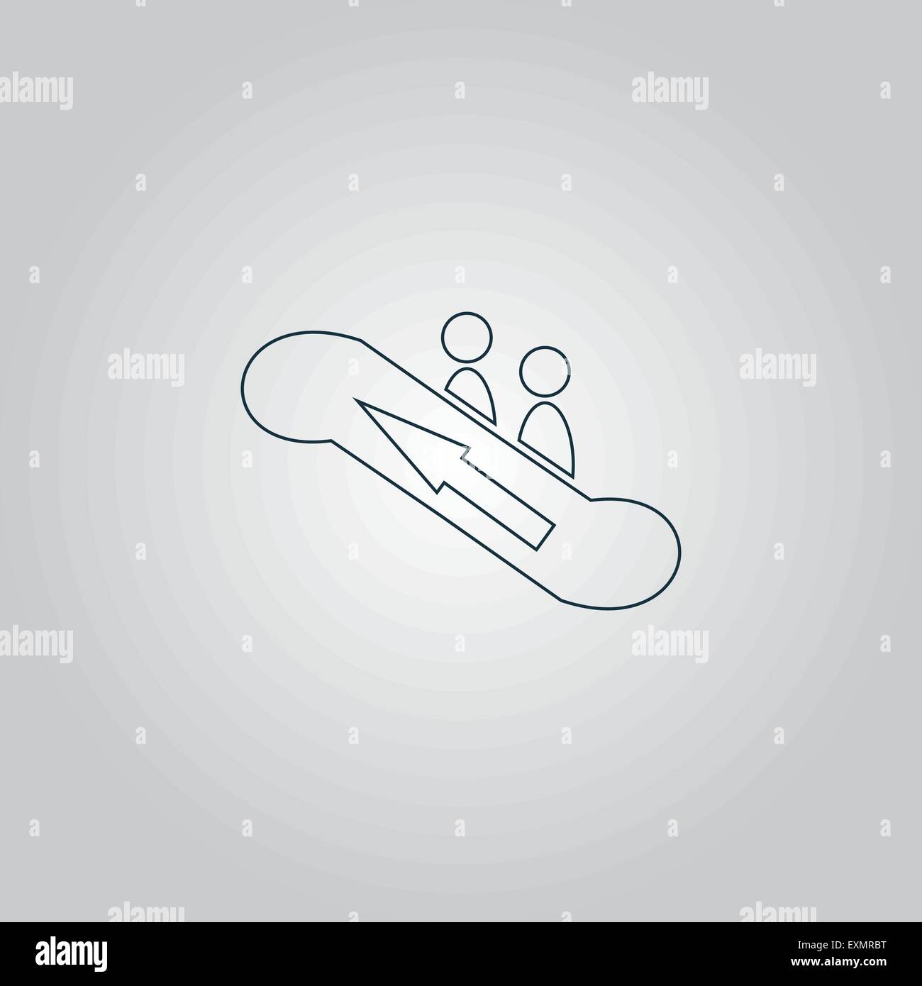 Button elevator icon simple Stock Vector Images - Alamy