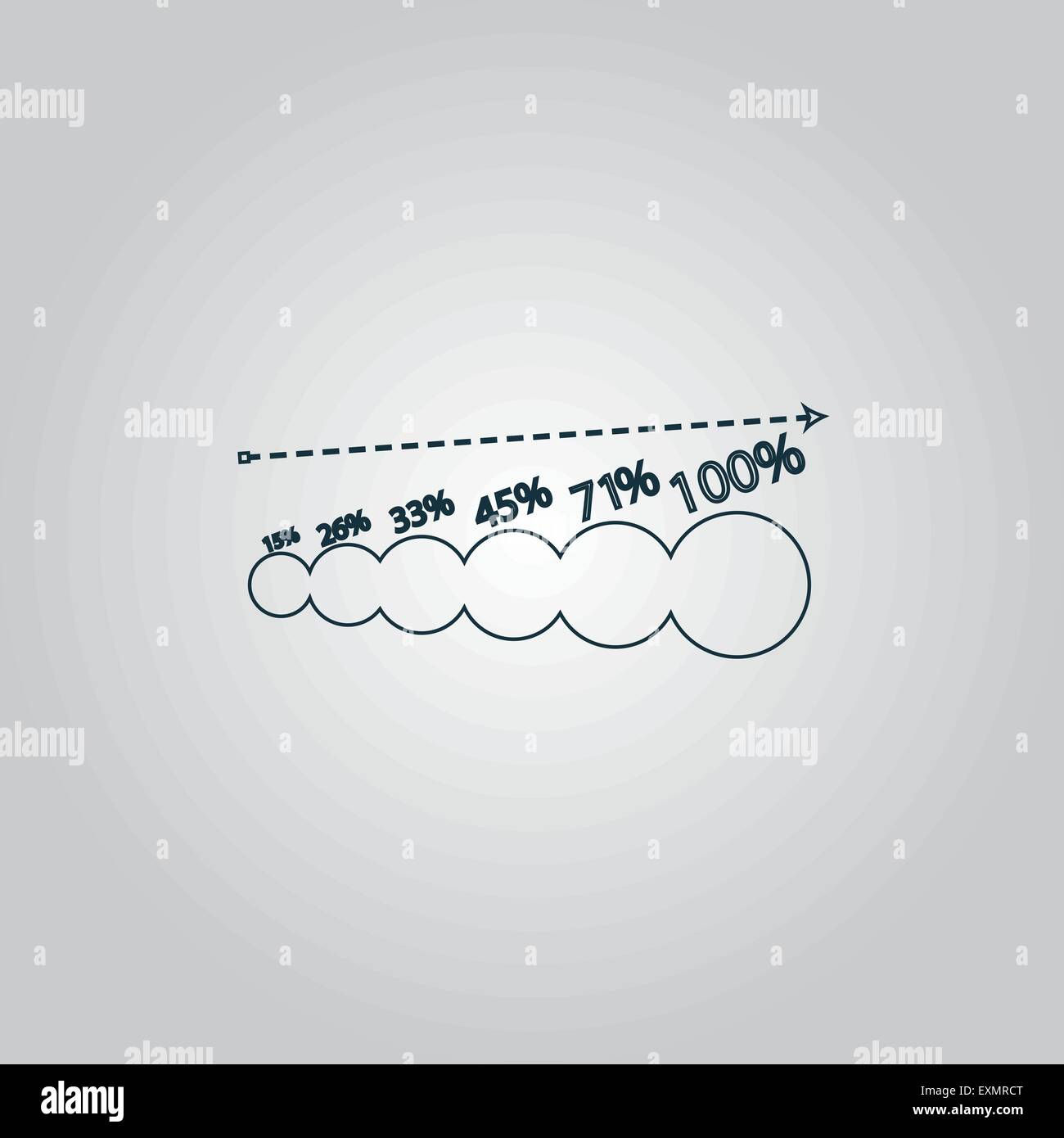 Simple icon graphics growth Stock Vector Image & Art - Alamy