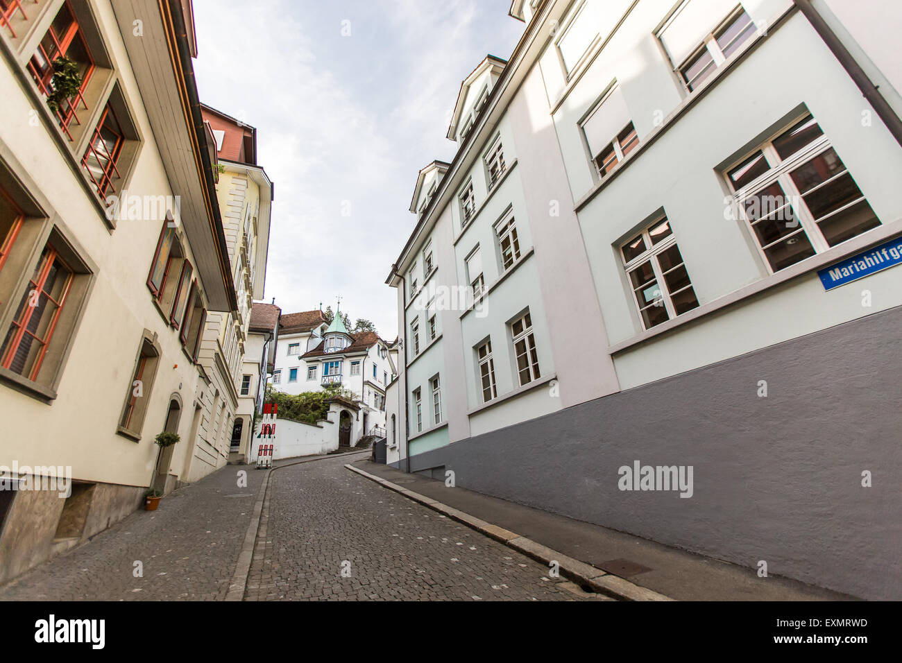 Switzerland Lucerne street Stock Photo - Alamy