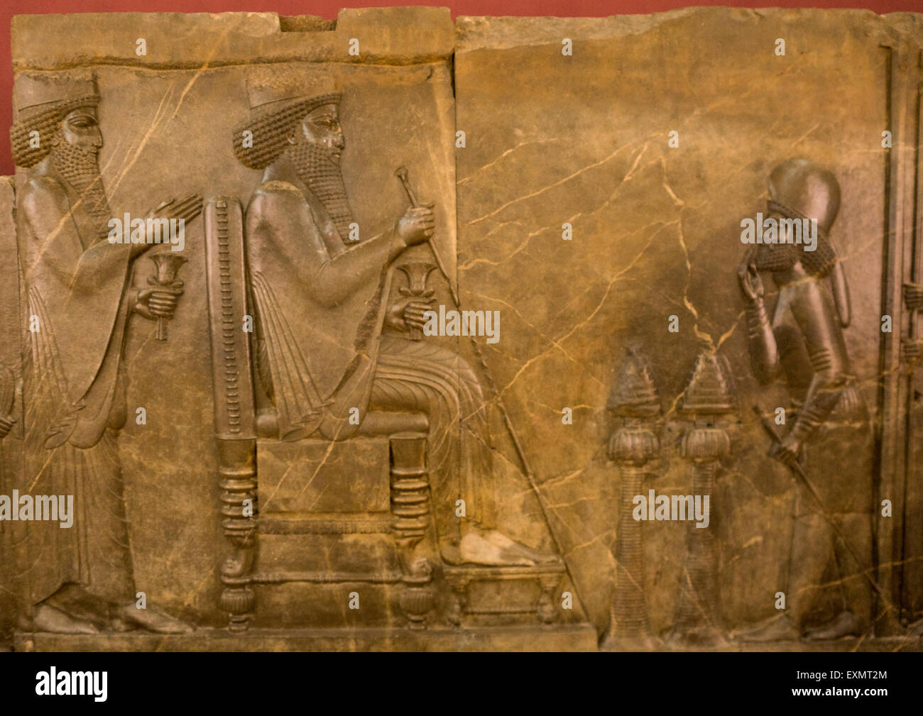 Audience Scene Of Darius In The National Museum, Shemiranat County ...