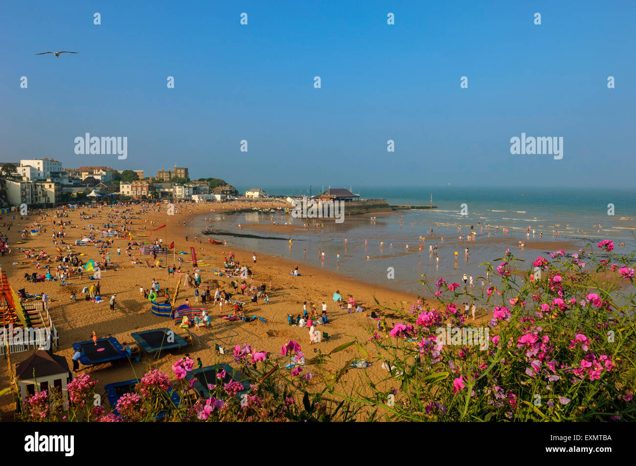 Viking Bay. Broadstairs. Kent. UK Stock Photo - Alamy