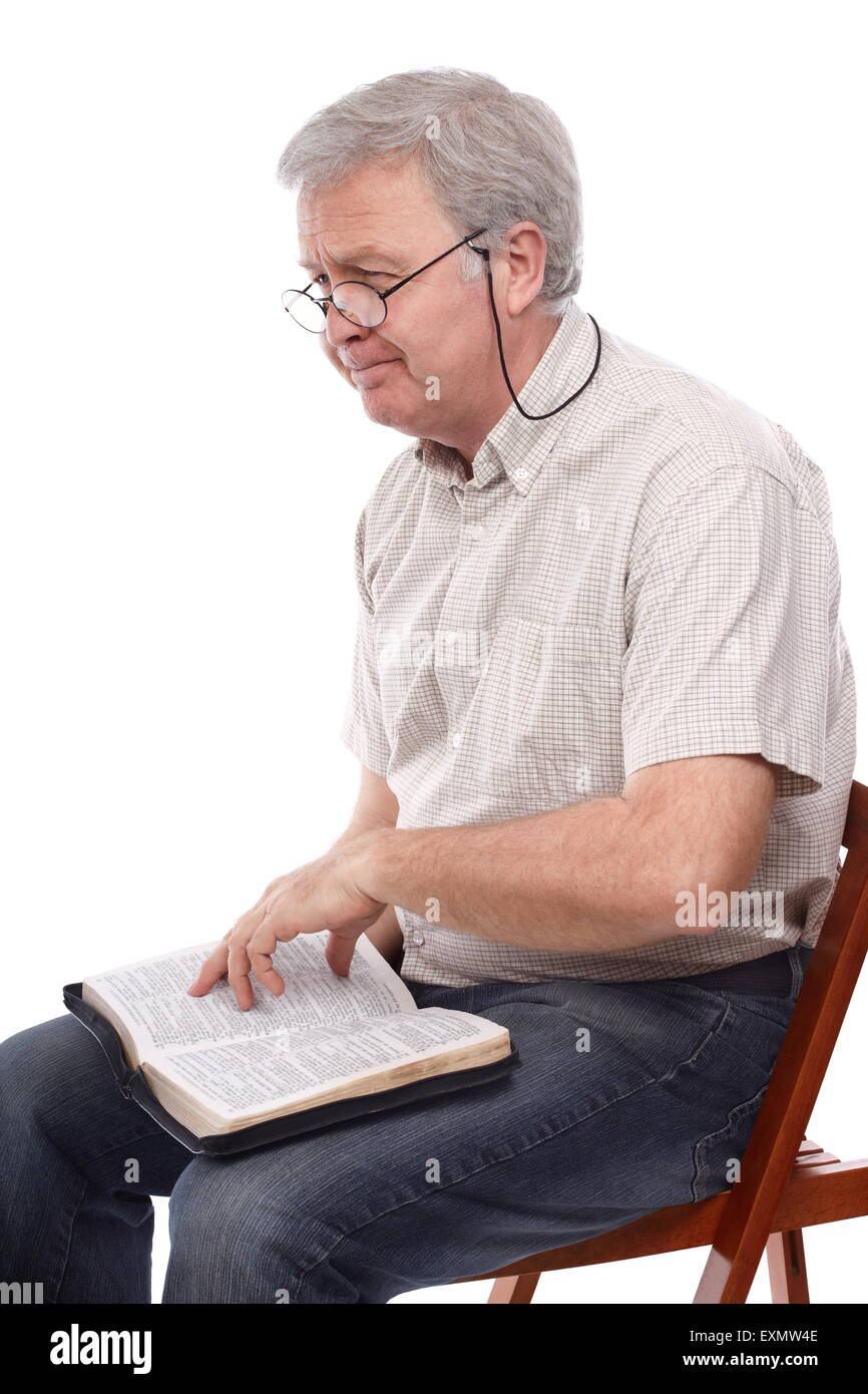 Man Reading Holy Bible High Resolution Stock Photography and Images - Alamy