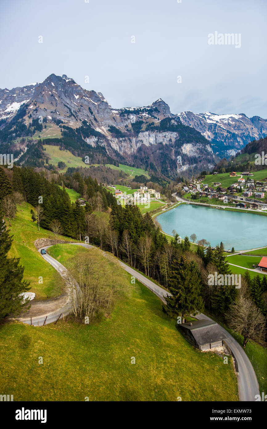 Switzerland Titlis snow mountain Stock Photo - Alamy