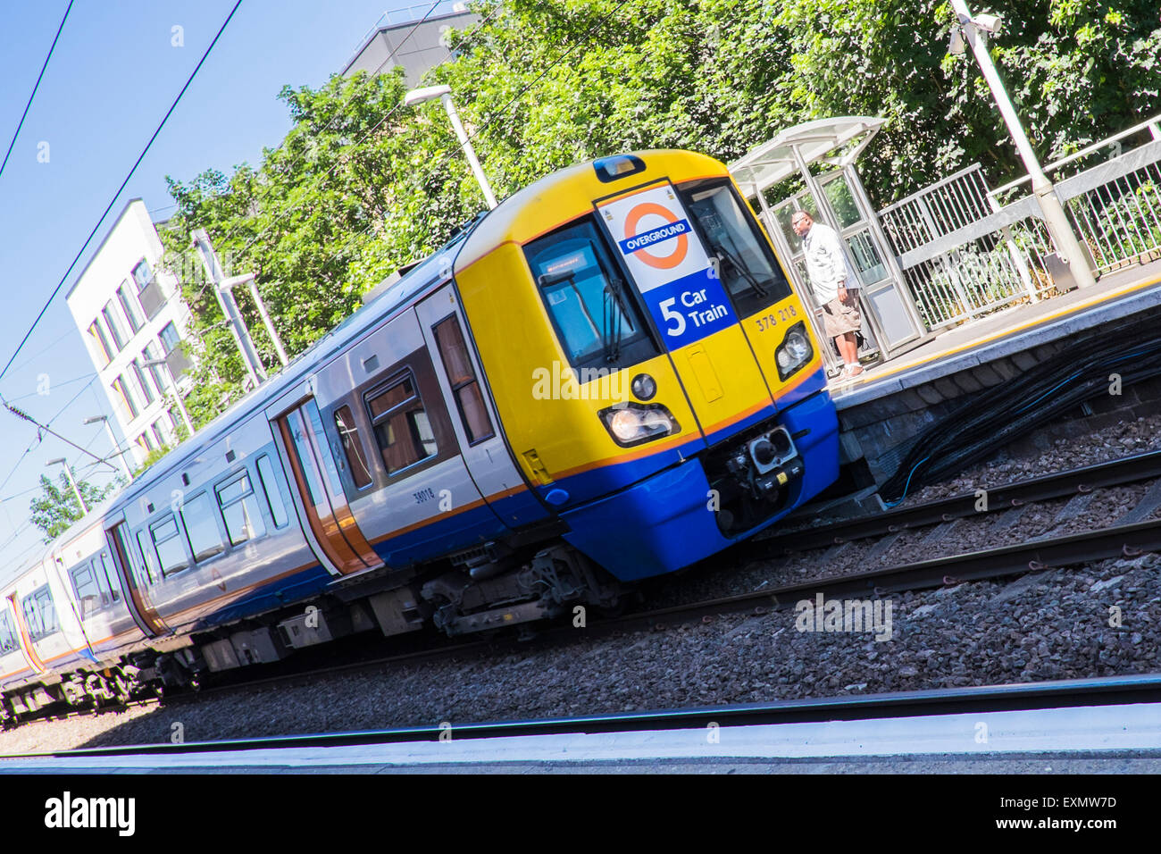 Homerton station on the Overground service, Homerton, London, England ...