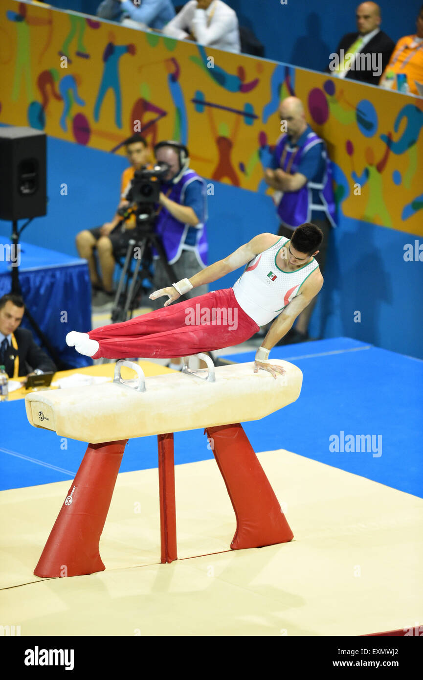 Toronto, Ontario, Canada. 14th July, 2015. DANIEL CORRAL BARRON of ...