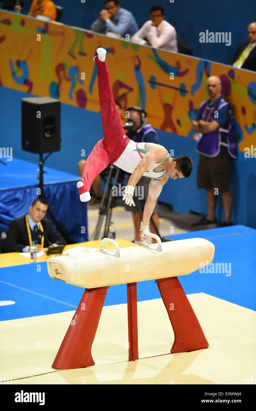 Toronto, Ontario, Canada. 14th July, 2015. DANIEL CORRAL BARRON of ...
