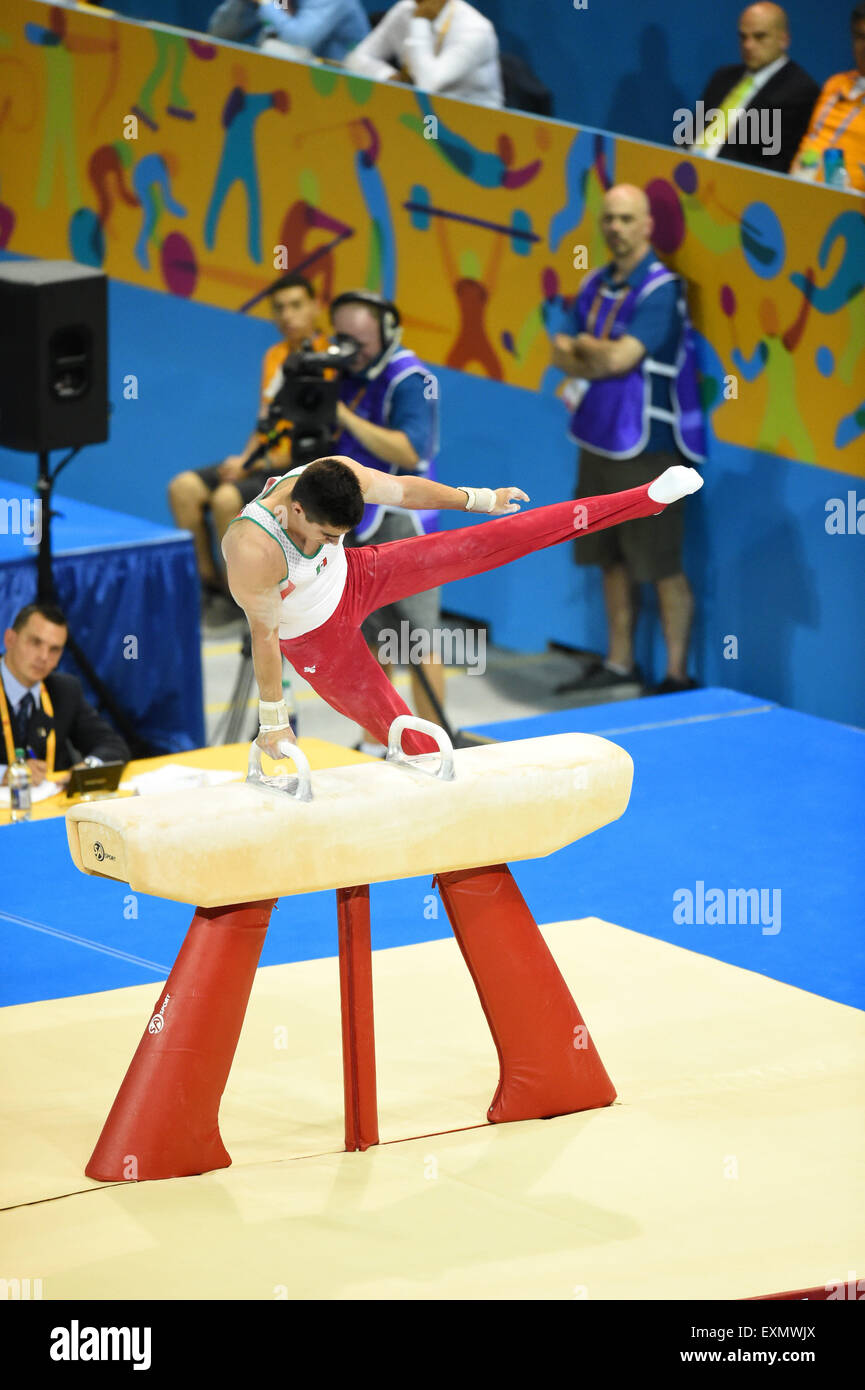 Toronto, Ontario, Canada. 14th July, 2015. DANIEL CORRAL BARRON of ...