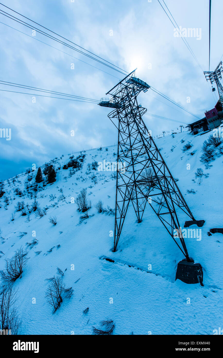 Switzerland Titlis snow mountain Stock Photo - Alamy
