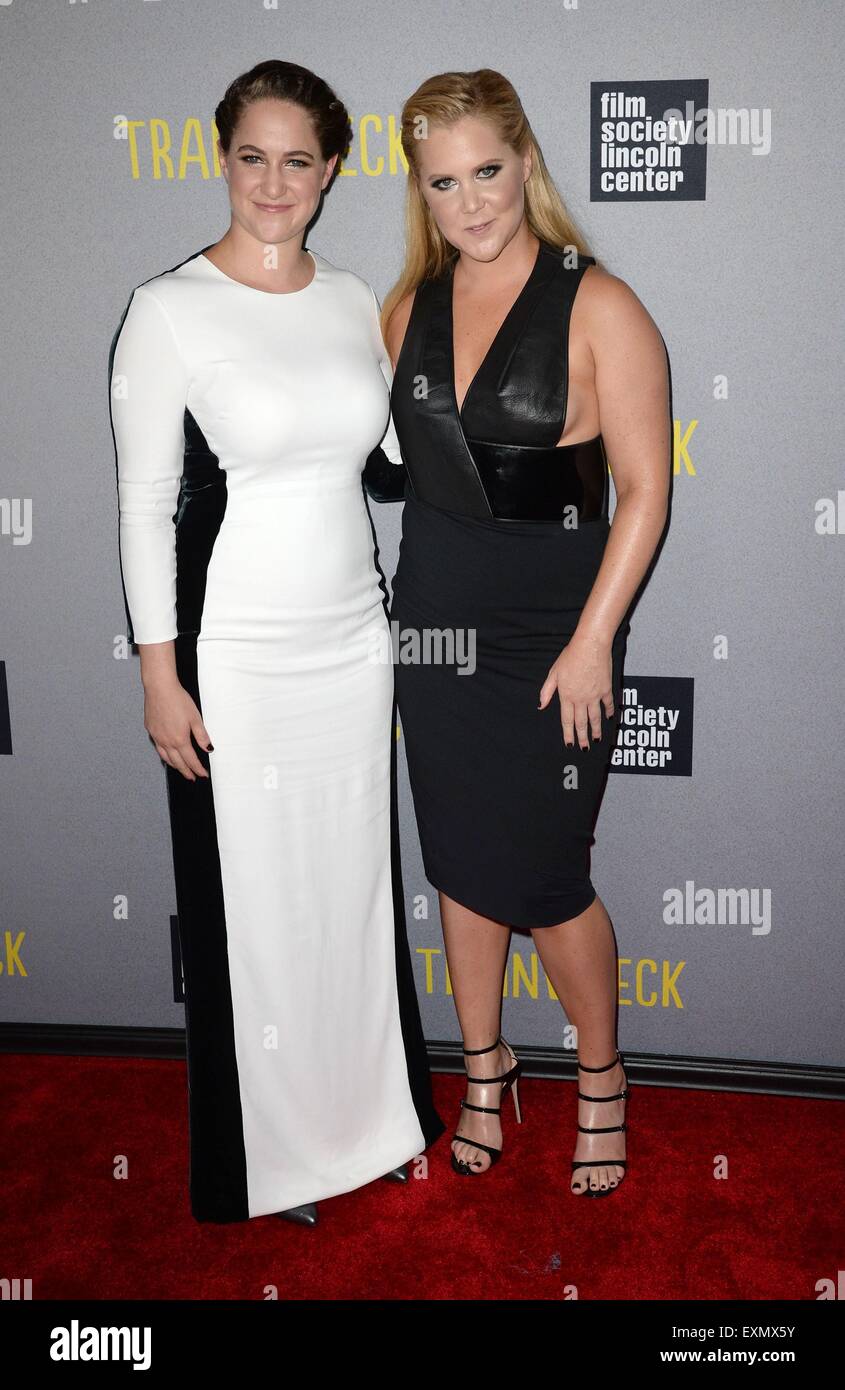 New York, NY, USA. 14th July, 2015. Kim Caramele, Amy Schumer at ...