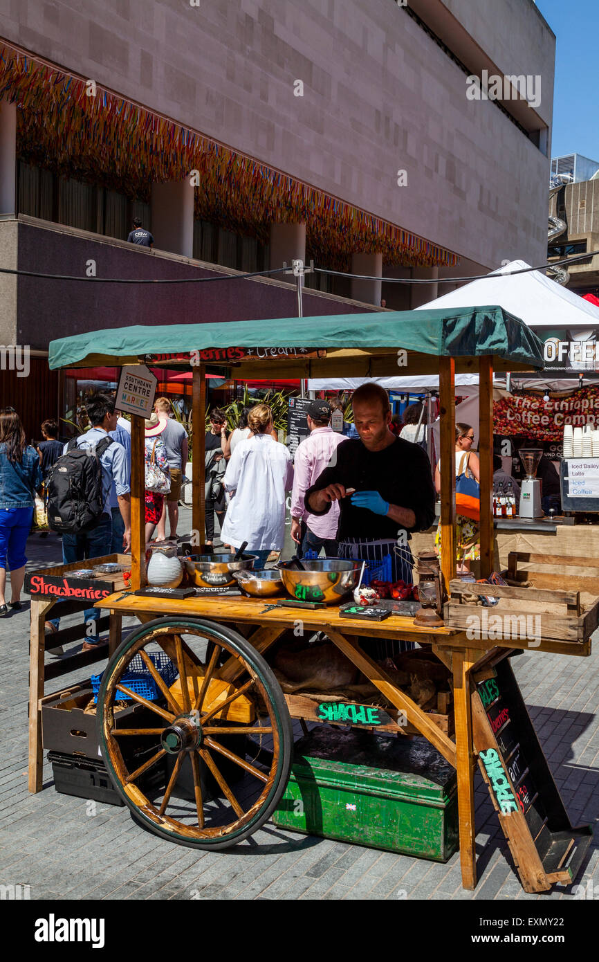 The Southbank Centre Friday Market, London, England Stock Photo - Alamy