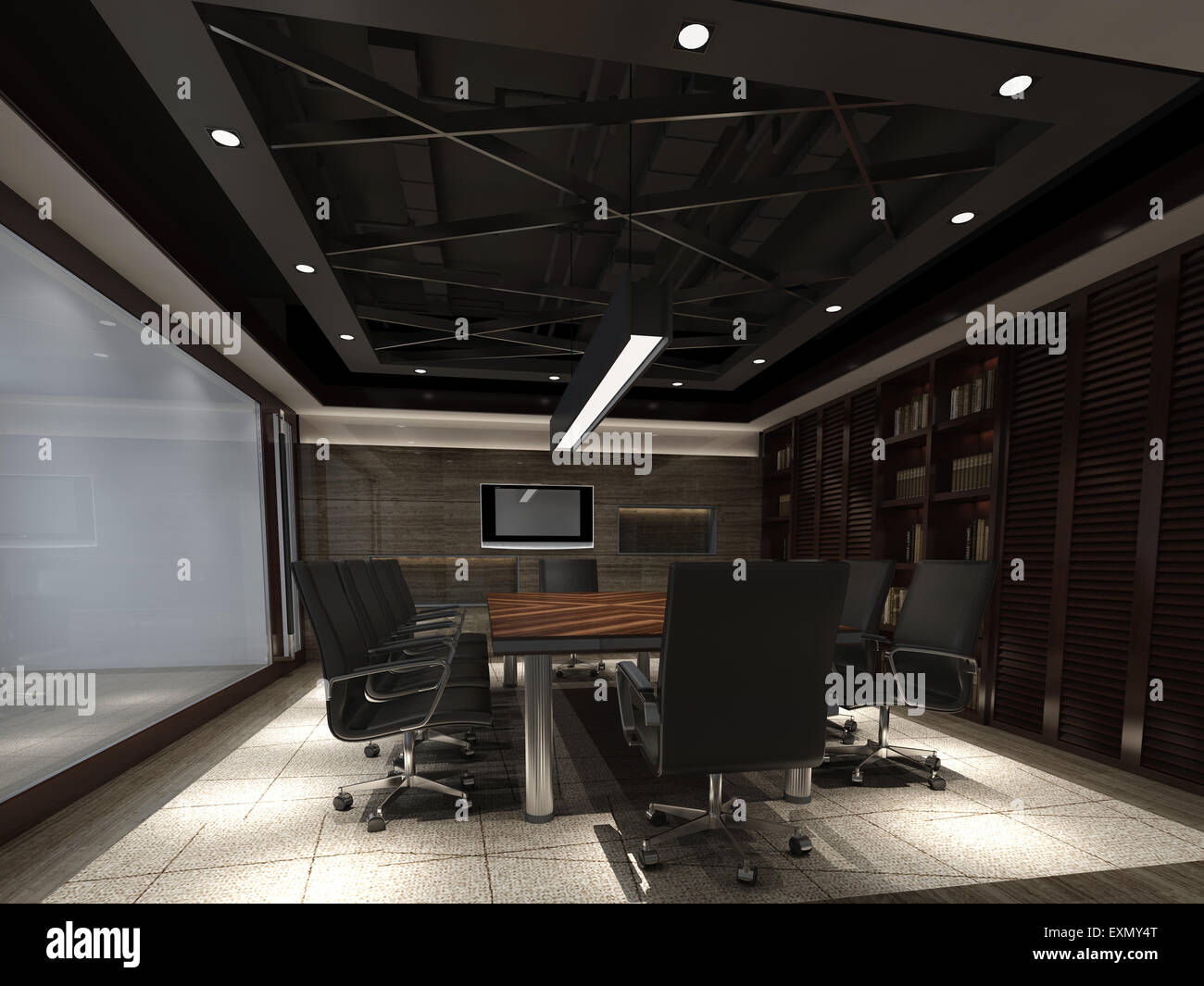 Photorealistic 3d render office hi-res stock photography and images - Alamy