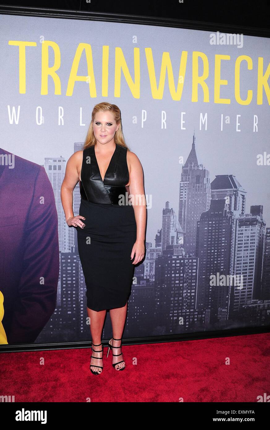 Amy Schumer at arrivals for TRAINWRECK World Premiere, Alice Tully Hall ...