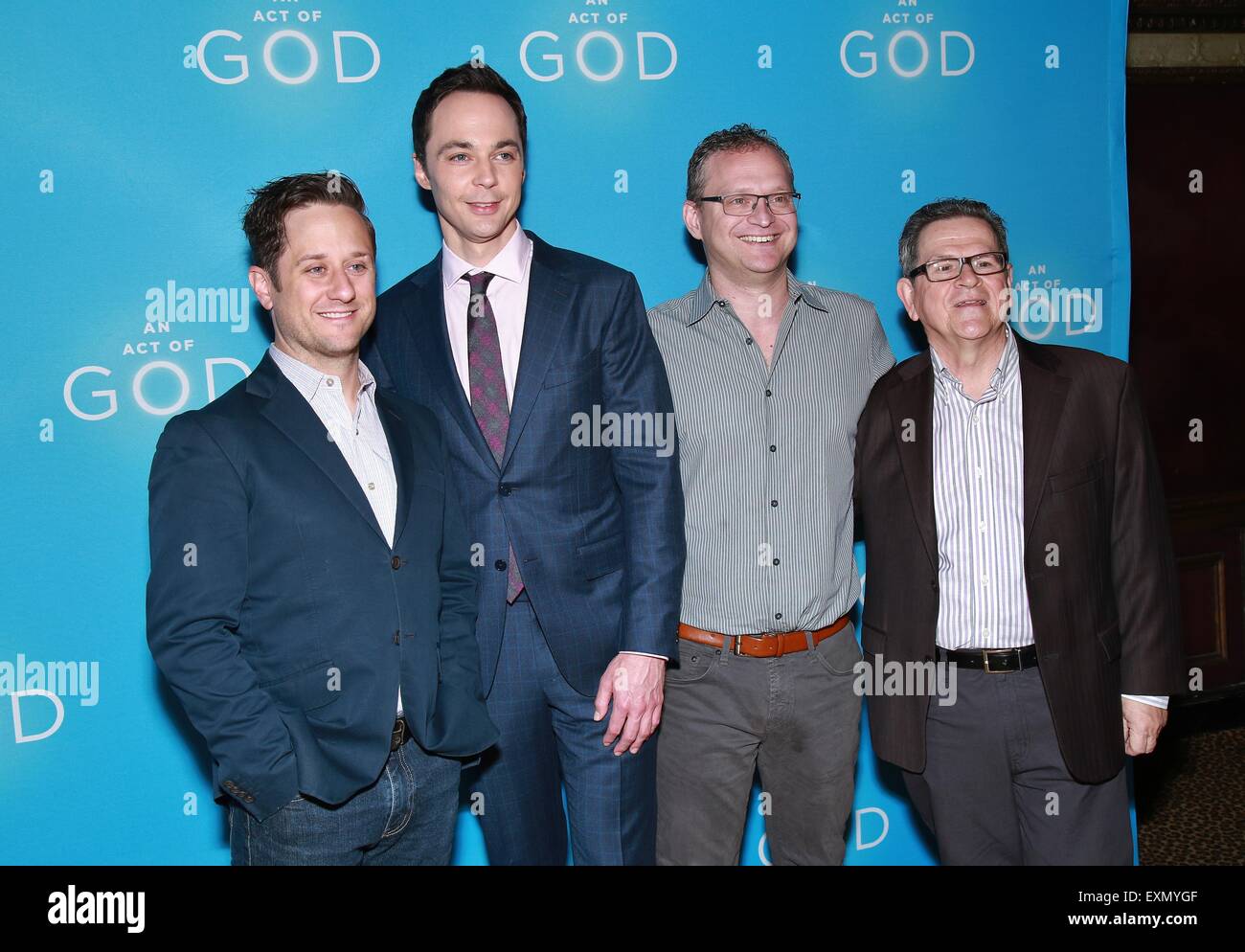 An Act of God' photocall at Studio 54 Featuring: Christopher Fitzgerald ...