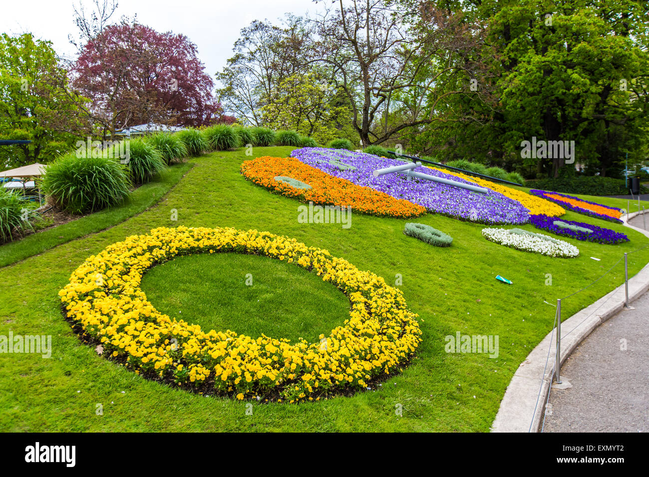 Switzerland Geneva flower Stock Photo - Alamy