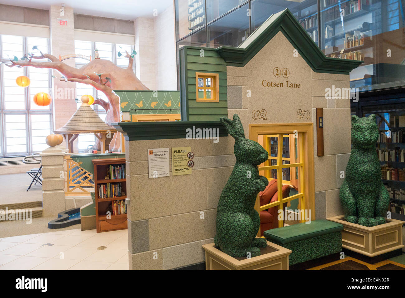 Princeton university firestone library in New Jersey Stock Photo - Alamy