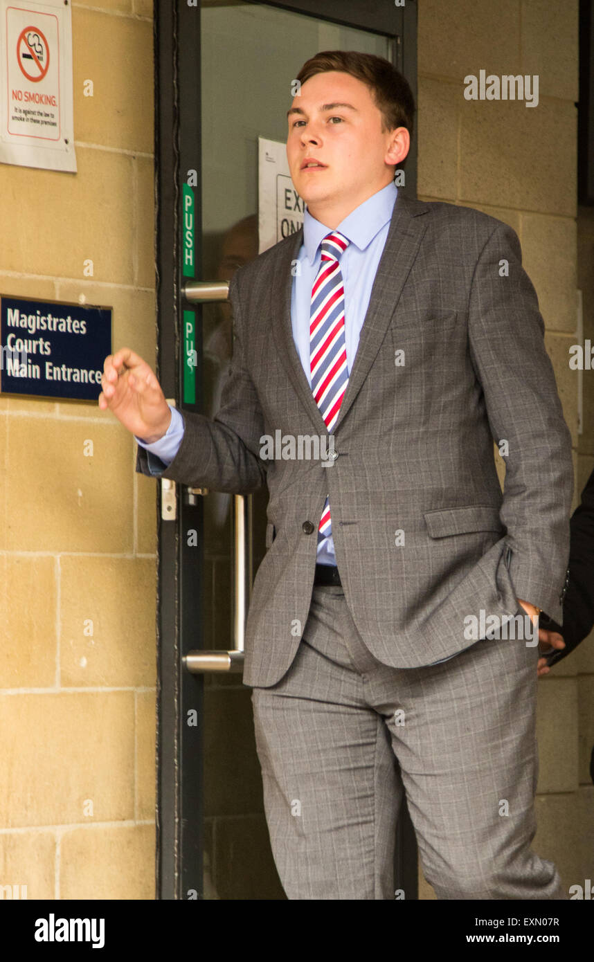 Stratford Magistrates Court, London, July 15th 2015. Allegedly captured ...