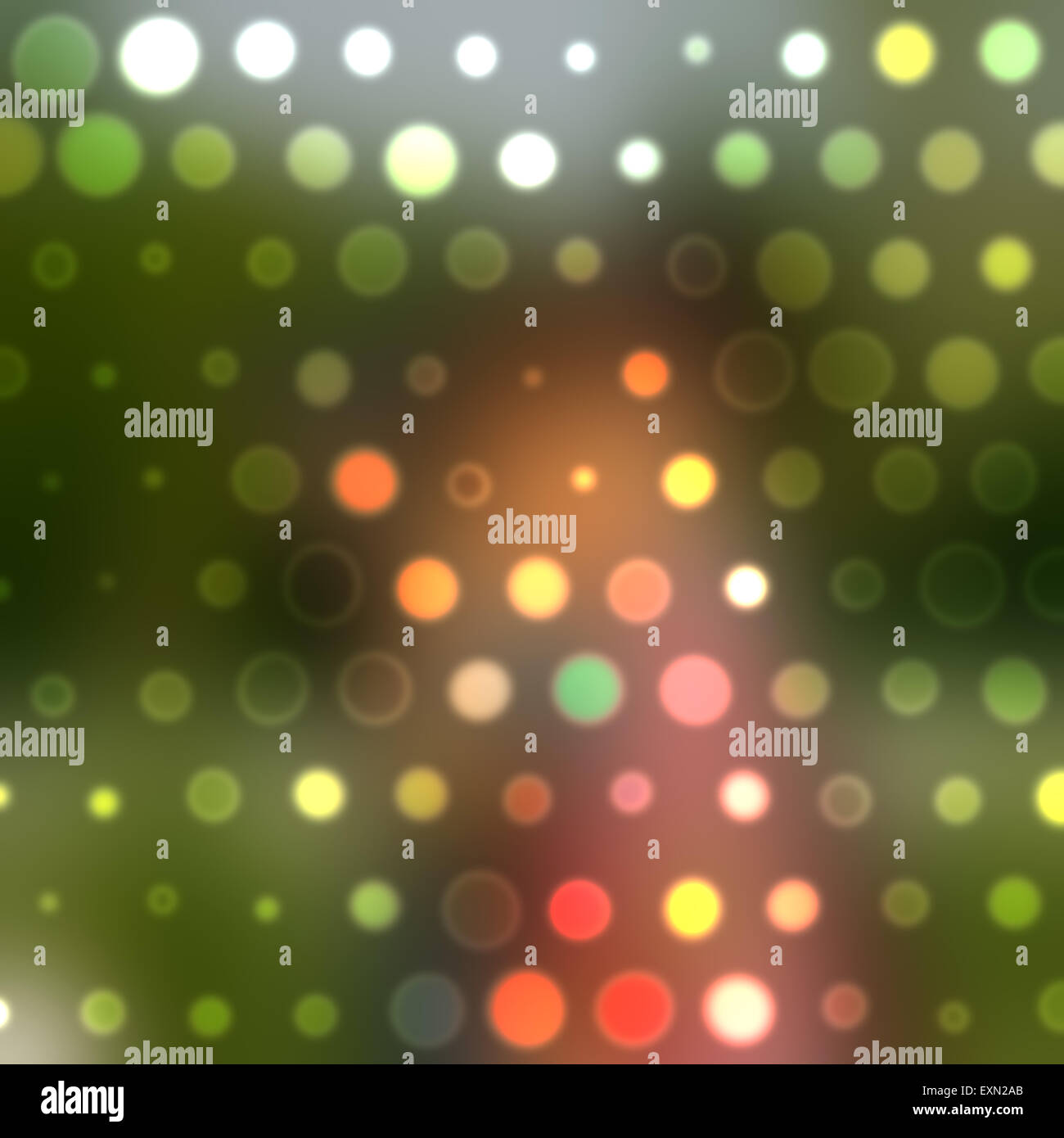 Abstract background design with color blurry dots Stock Photo - Alamy