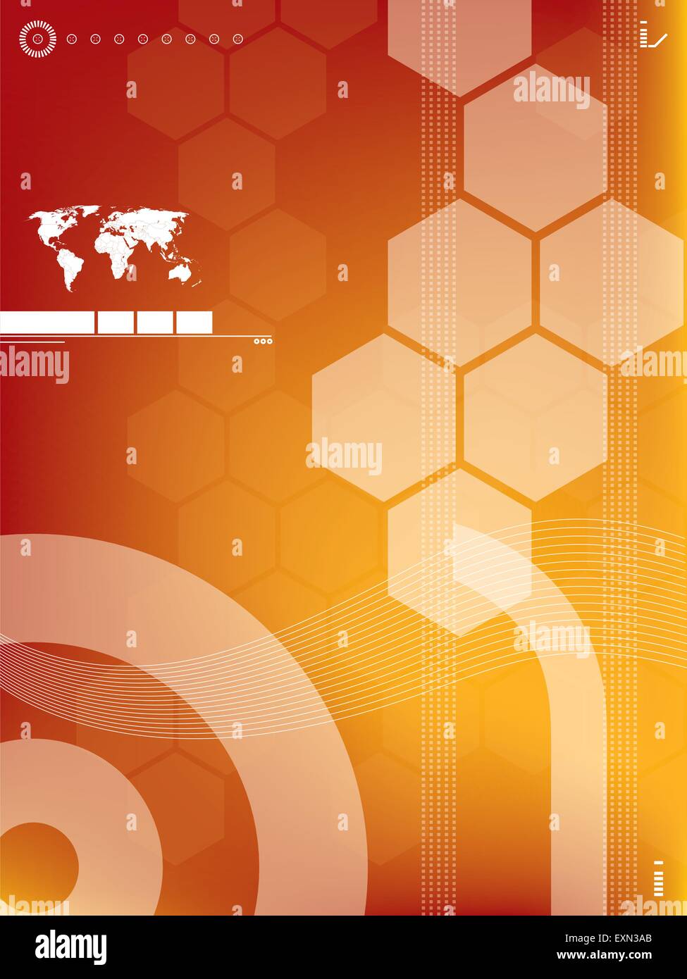 abstract background vector graphics created with technology Stock ...