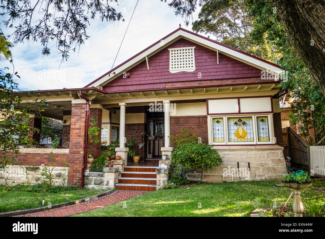 Haberfield, The Garden Suburb, Federation style house, Sydney ...