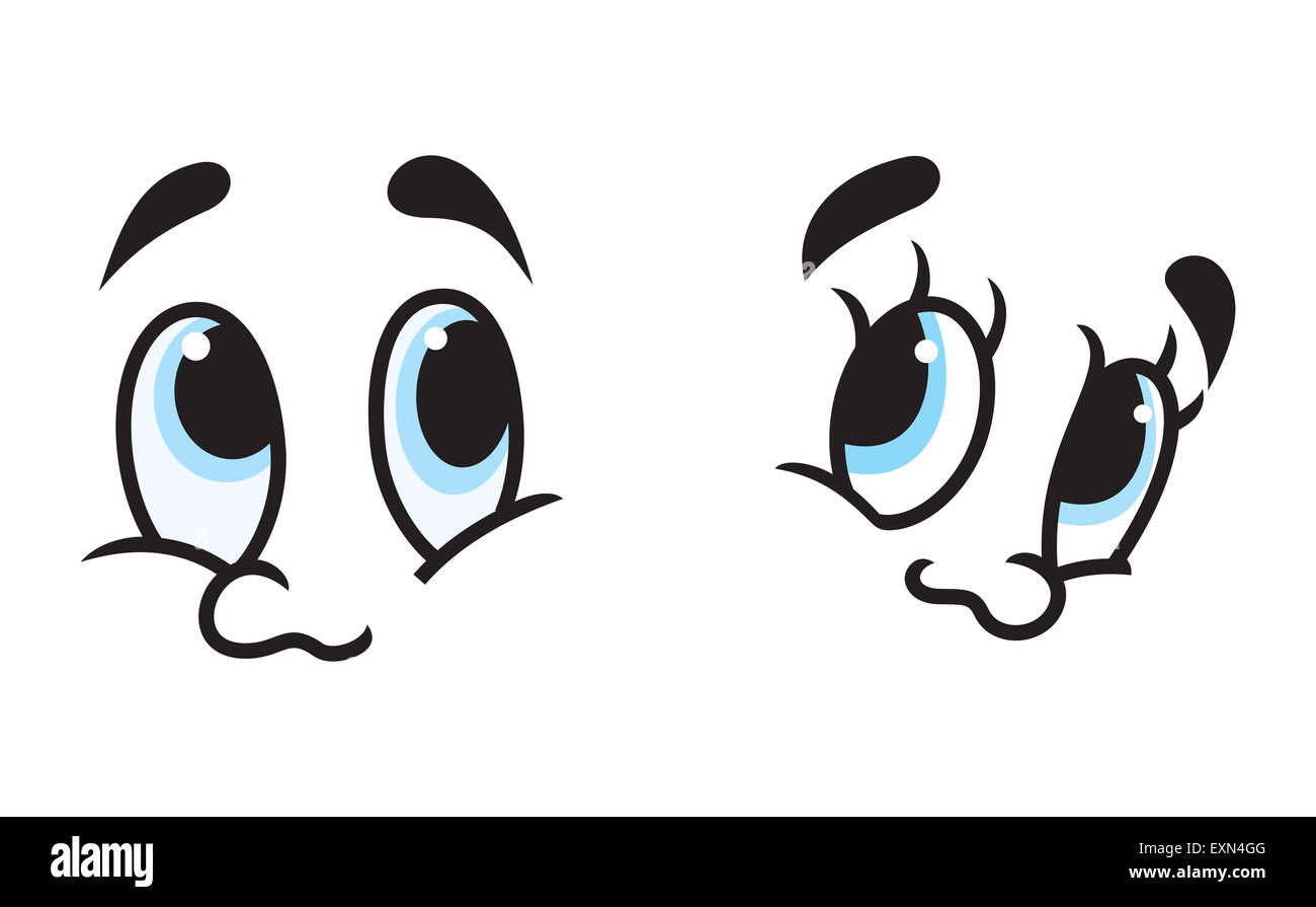 Vector illustration of the he and she Stock Photo - Alamy