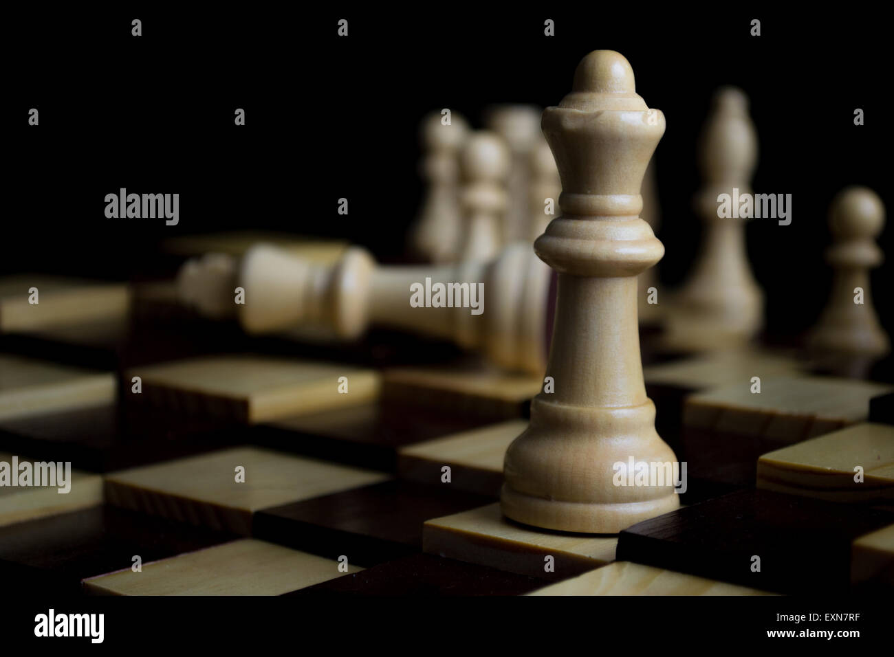 The King Is Dead, Long Live The Queen Stock Photo - Alamy