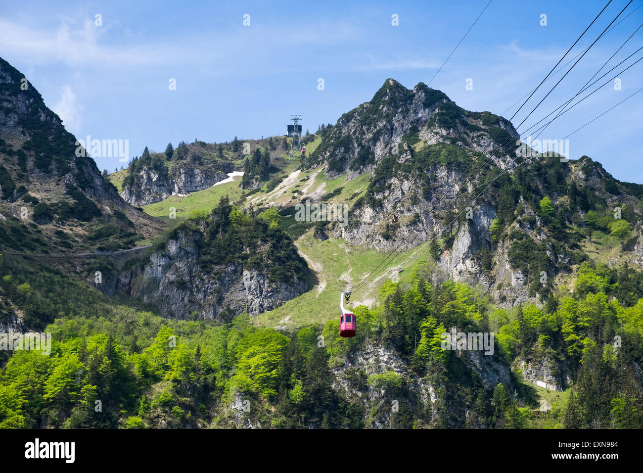 Hochfelln cable car hi-res stock photography and images - Alamy