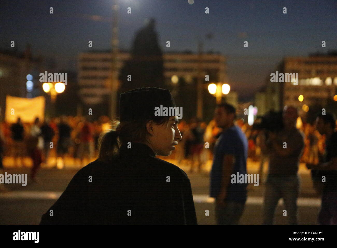 Orthodox priest police hi-res stock photography and images - Alamy